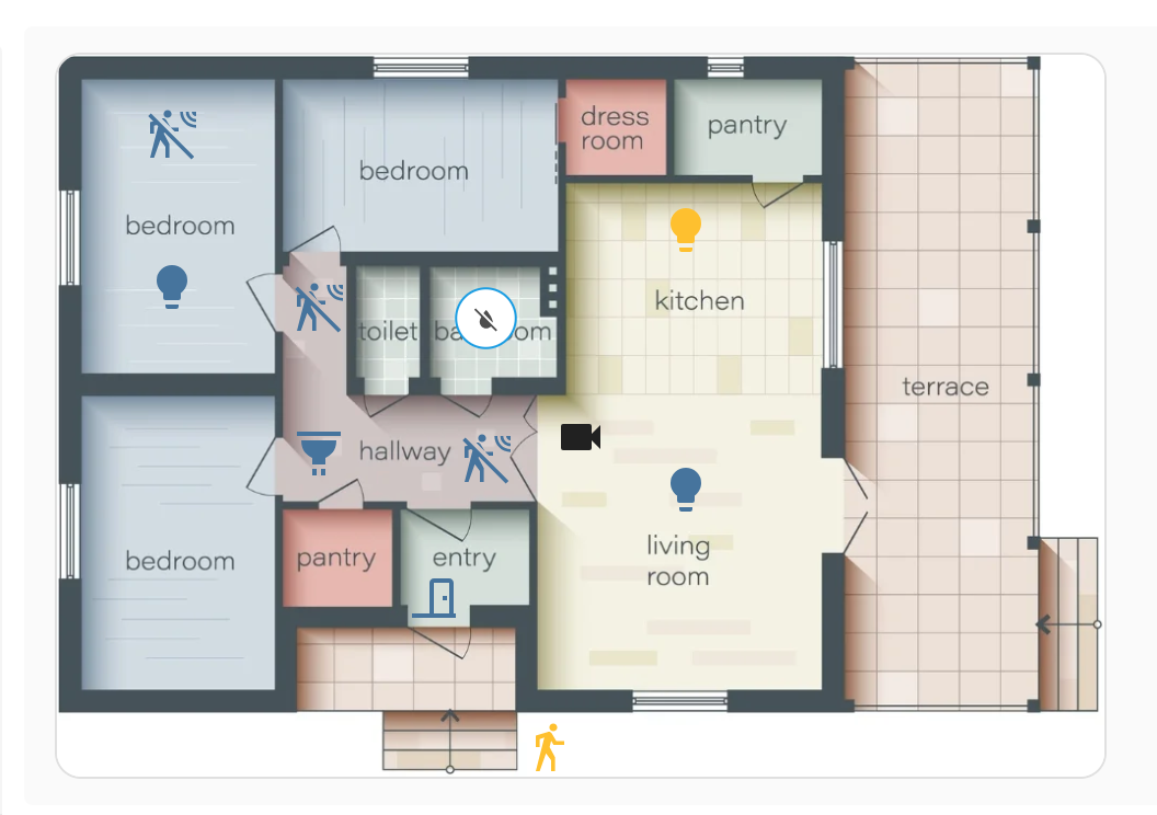 Control your house in Home Assistant with a Picture Elements Card ...
